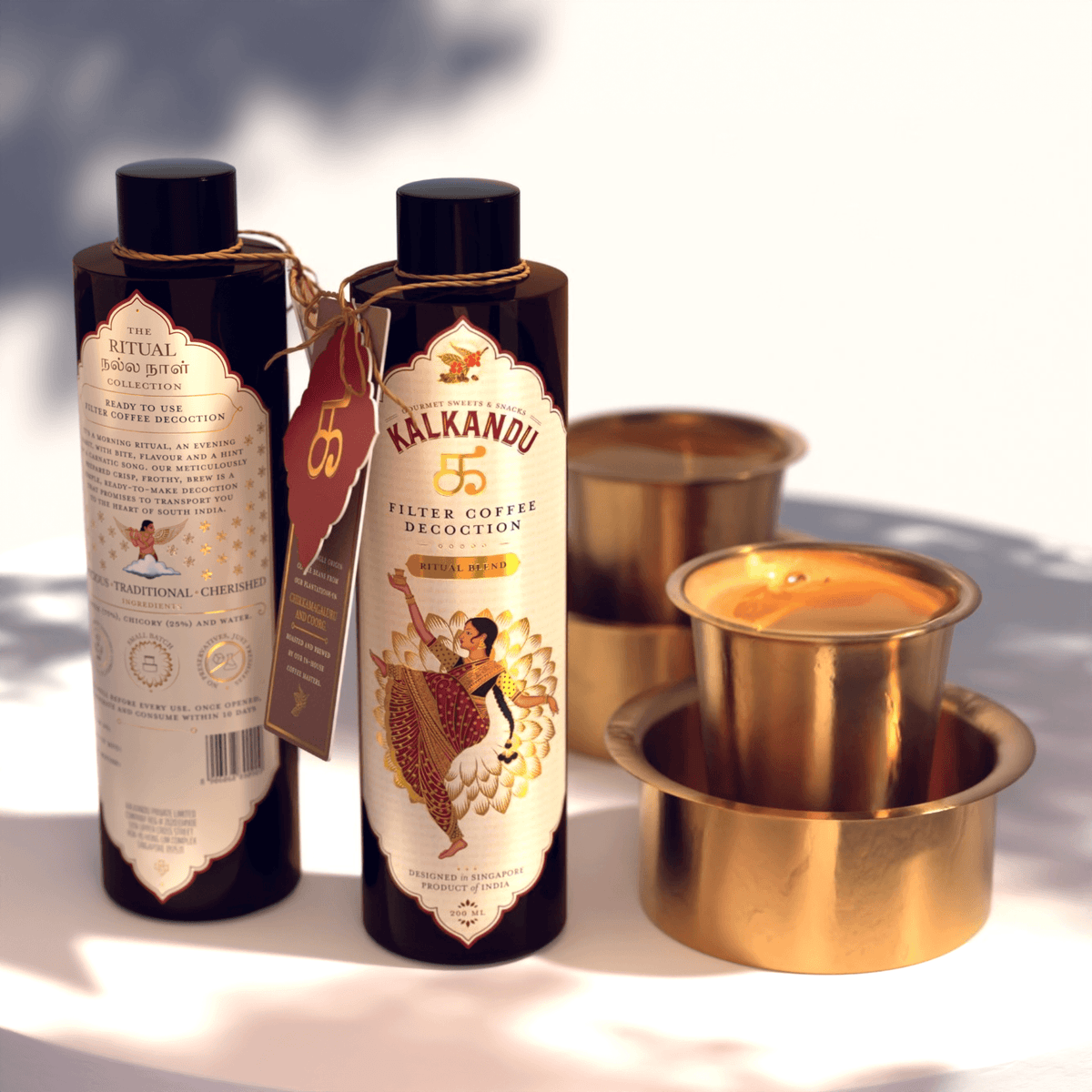 Ready to Use Filter Coffee Decoction- Kalkandu Singapore